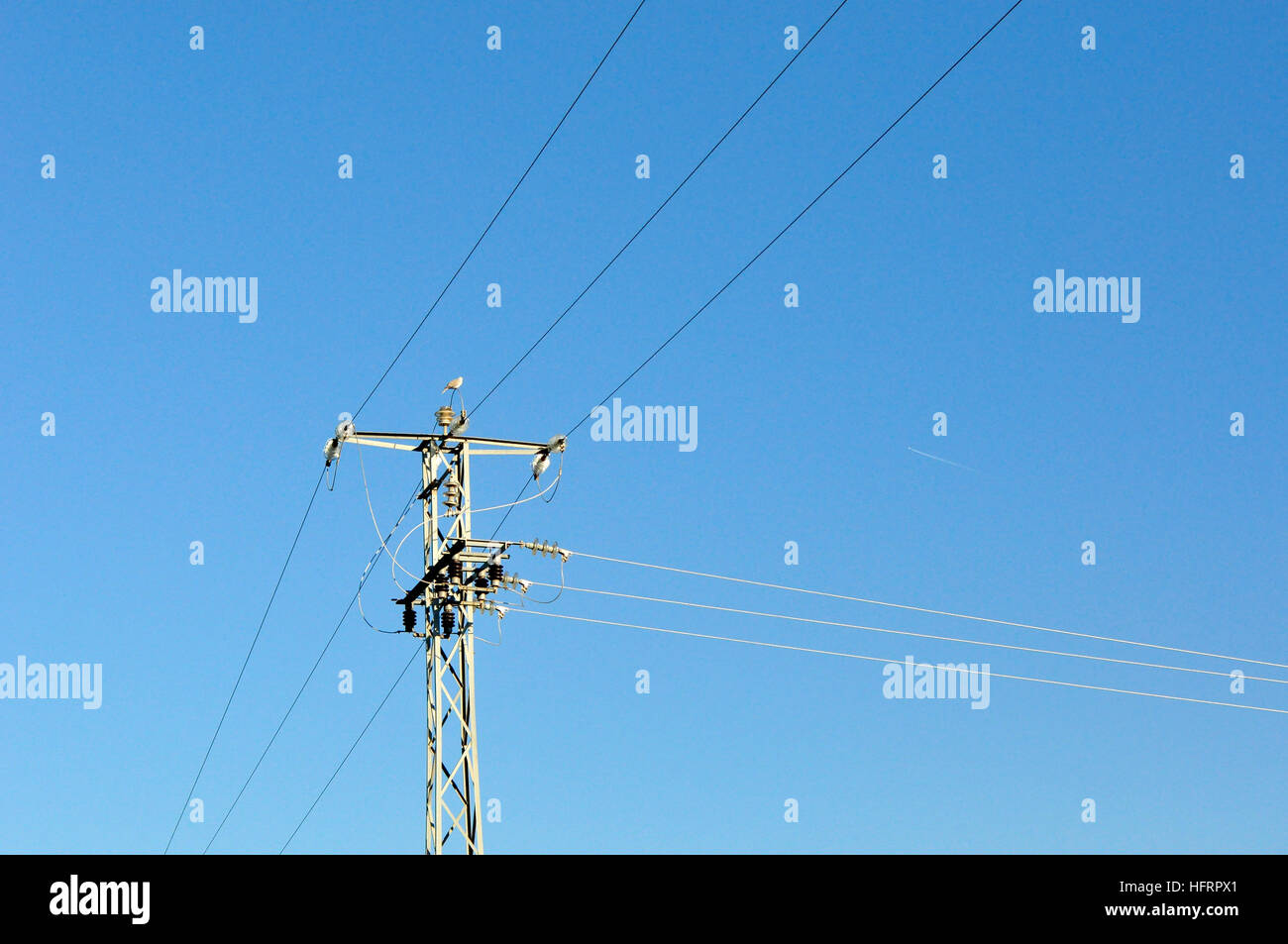 electric grid tower Stock Photo - Alamy