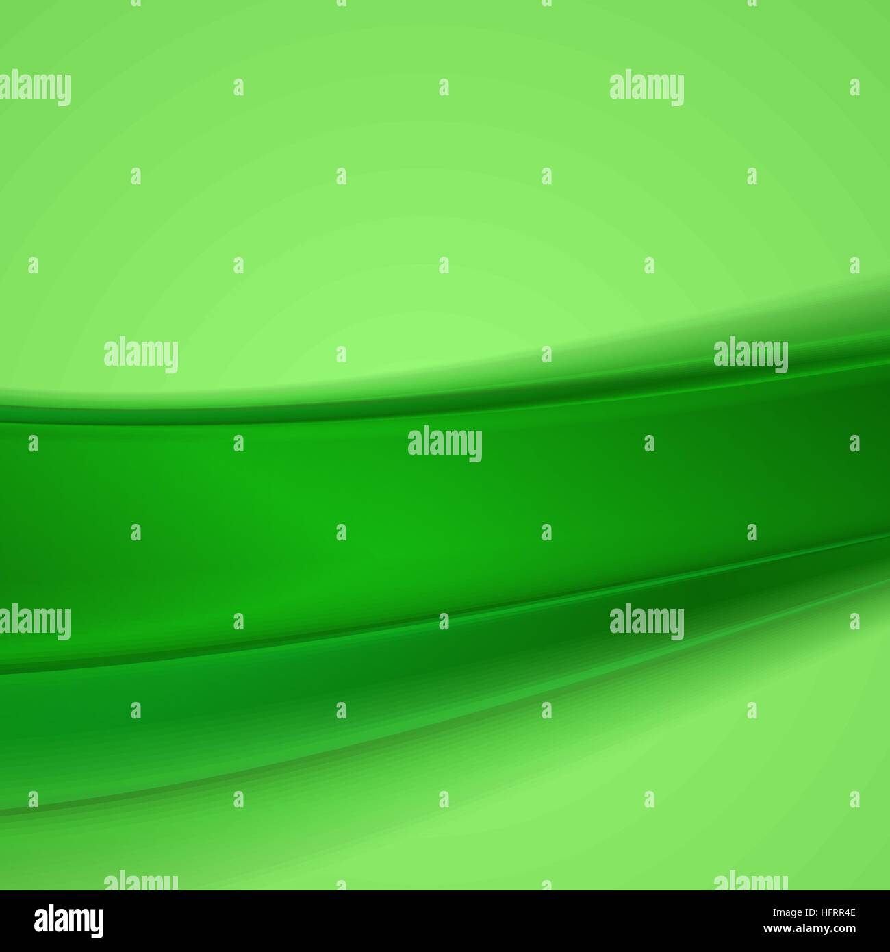 Abstract green wavy background. Vector illustration Stock Vector Image ...