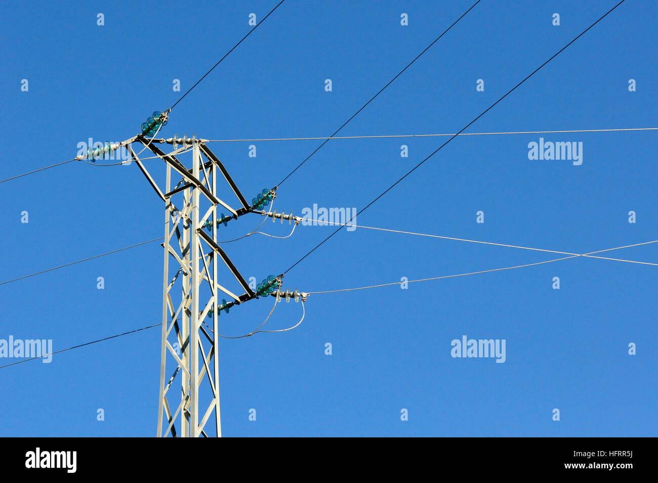 electric grid tower Stock Photo - Alamy