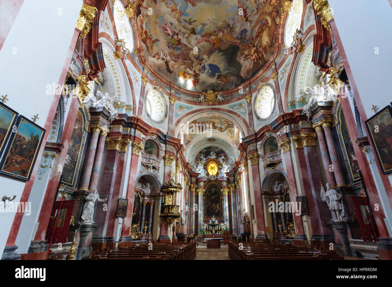Altenburg: church in the Abbey of Altenburg, Waldviertel ...