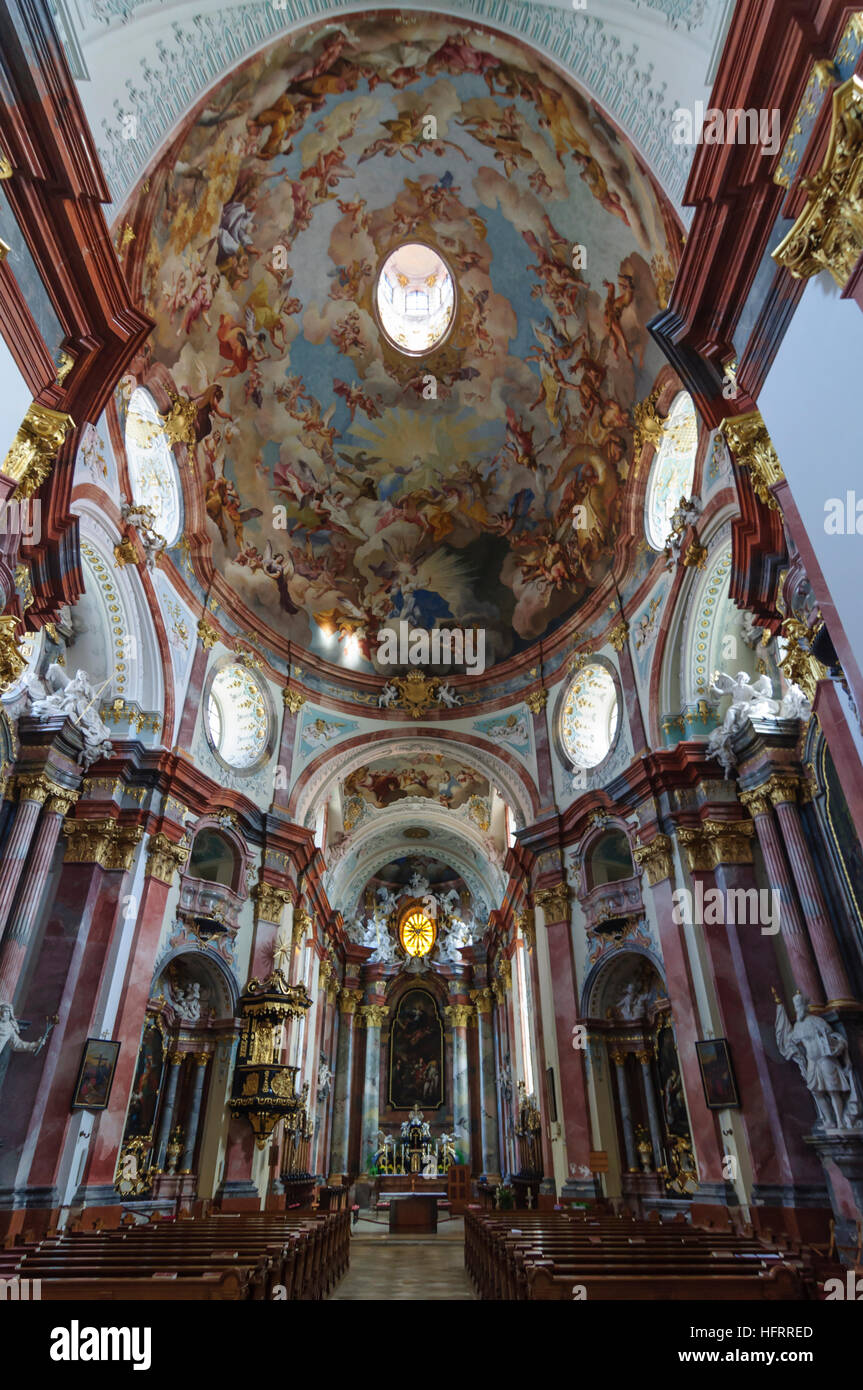 Altenburg: church in the Abbey of Altenburg, Waldviertel ...