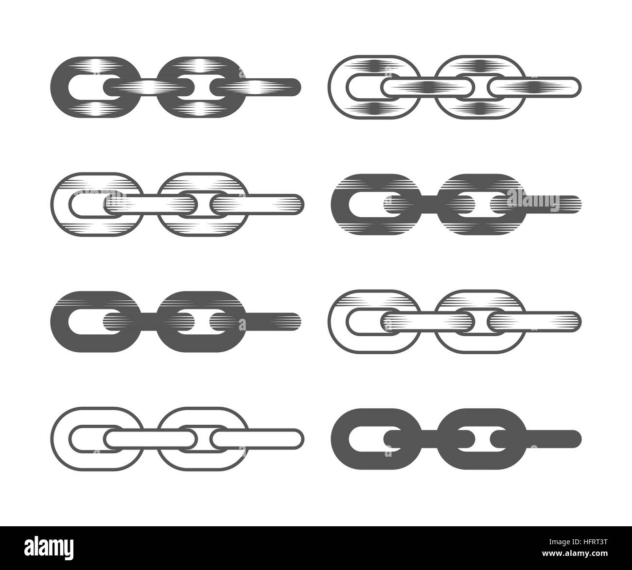 Old style link Stock Vector Images - Alamy