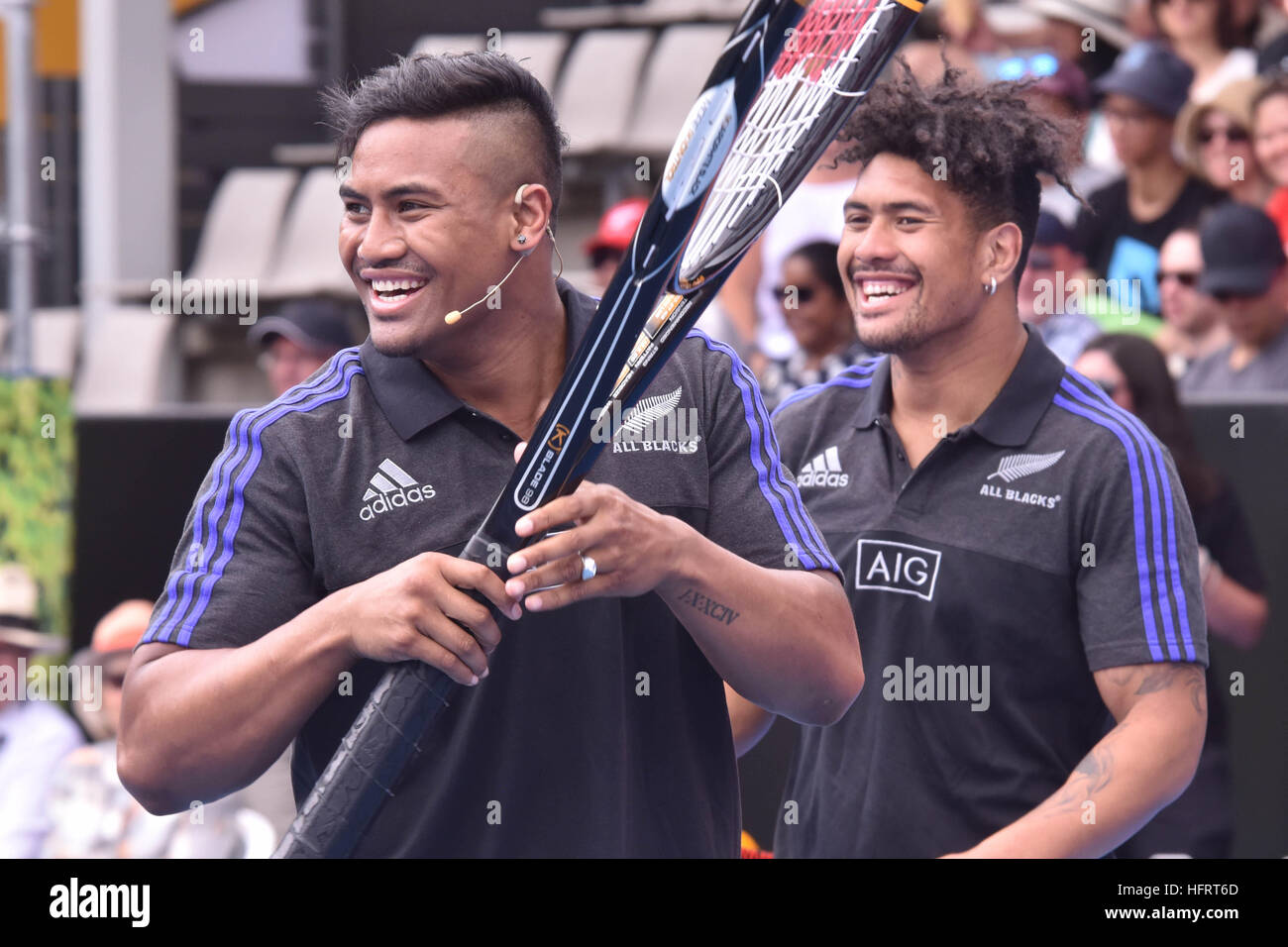 Auckland, New Zealand. 01st Jan, 2017. New Zealand All Blacks rugby ...
