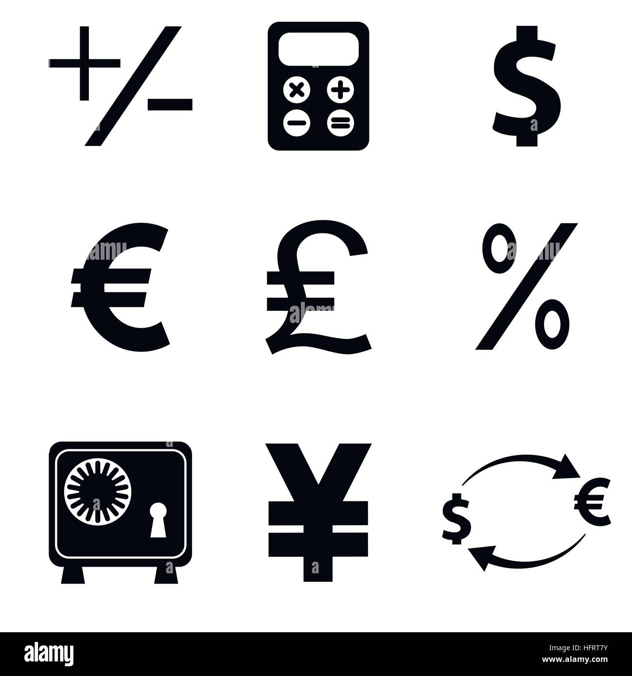 vector business icons set 5 Stock Vector Image & Art - Alamy