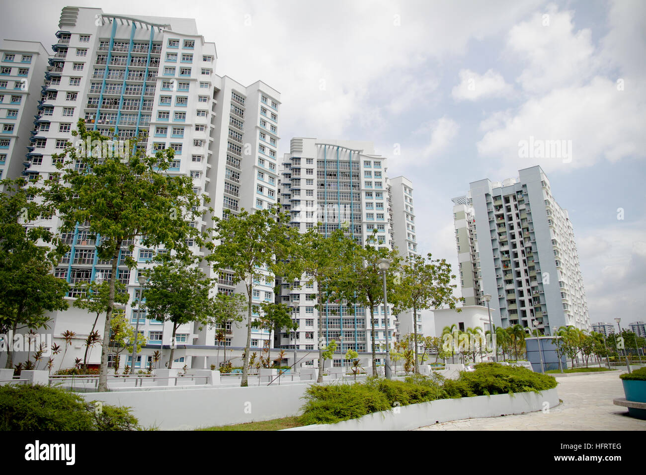 High rise apartments Stock Photo - Alamy