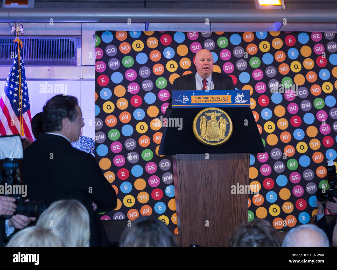New York, United States. 31st Dec, 2016. Chairman Thomas Prendergast ...