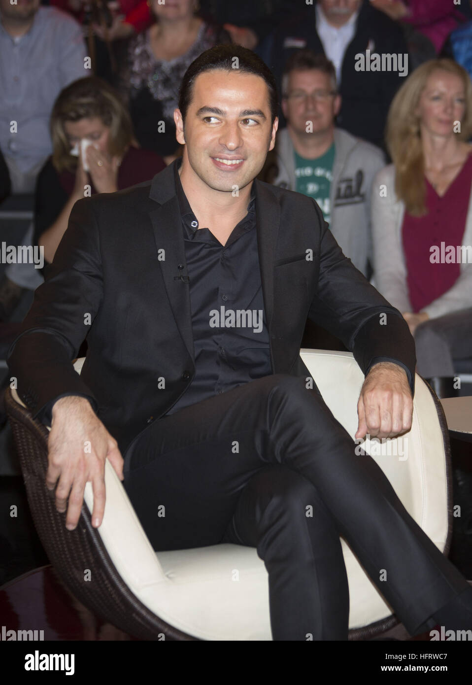 German ZDF TV Talkshow Markus Lanz at Fernsehmacher-Studio Featuring ...