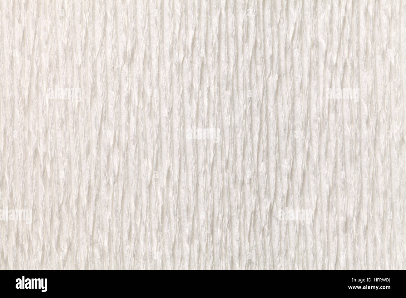 Textural white background of wavy corrugated paper, close-up ...