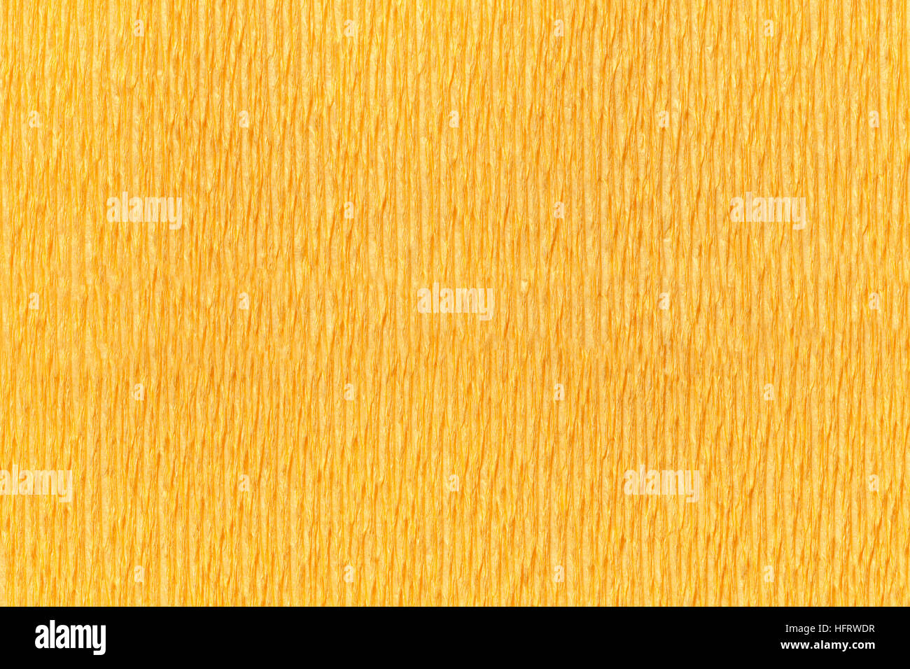 Textural orange background of wavy corrugated paper, close-up ...