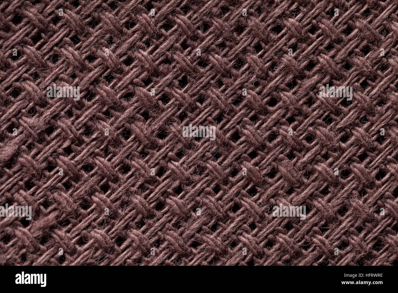 Brown textile background closeup. Structure of the fabric macro Stock ...