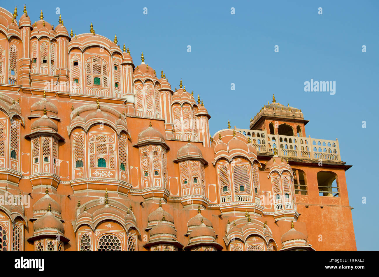 The palace in India Jaipur Hava Makhal,a construction, architecture ...