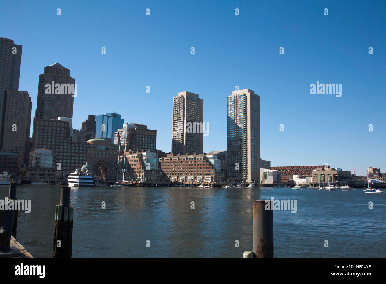 High Rise office buildings The Waterfront Boston Massachusetts USA ...
