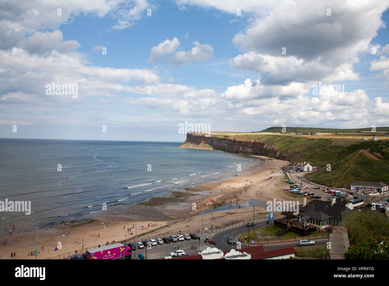 A view of Huntcliff below Warsett Hill Saltburn-by-the Sea Cleveland ...