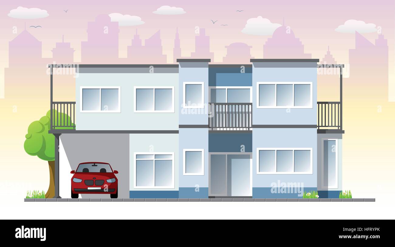 Peaceful architecture Stock Vector Images - Alamy