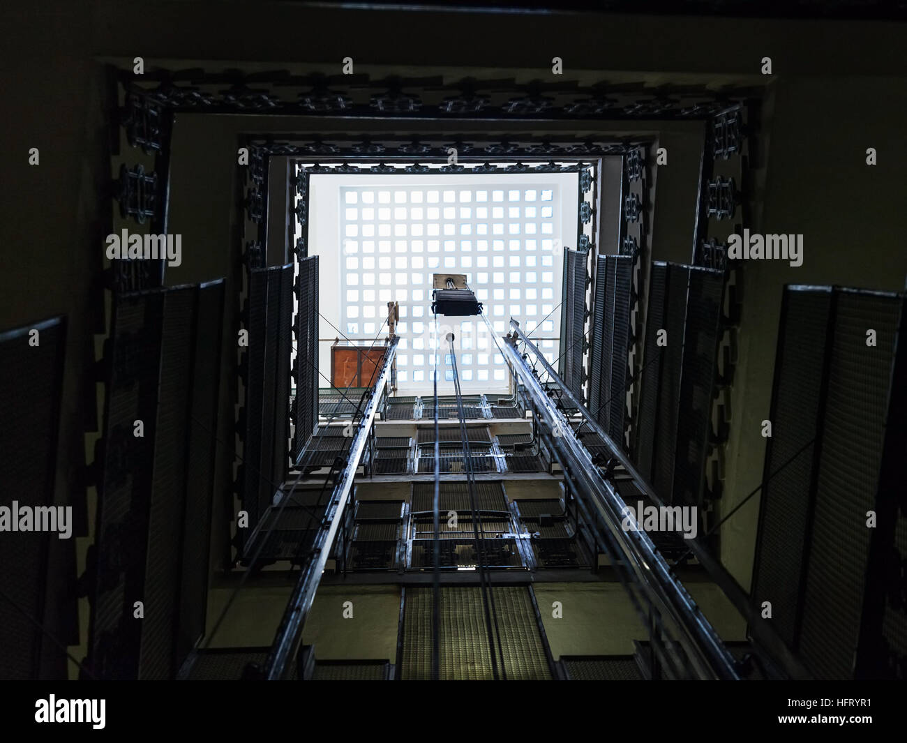 Lift shaft inside hi-res stock photography and images - Alamy
