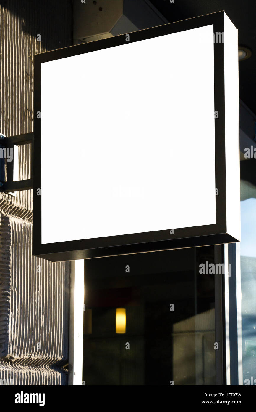 Square signboard hi-res stock photography and images - Alamy