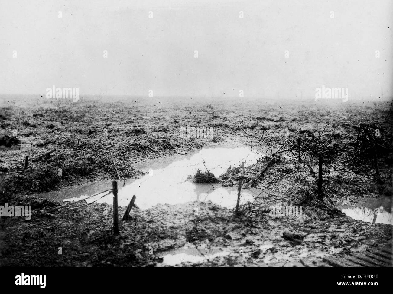BATTLE OF PASSCHENDAELE (Third Battle of Ypres) November 1917. The ...