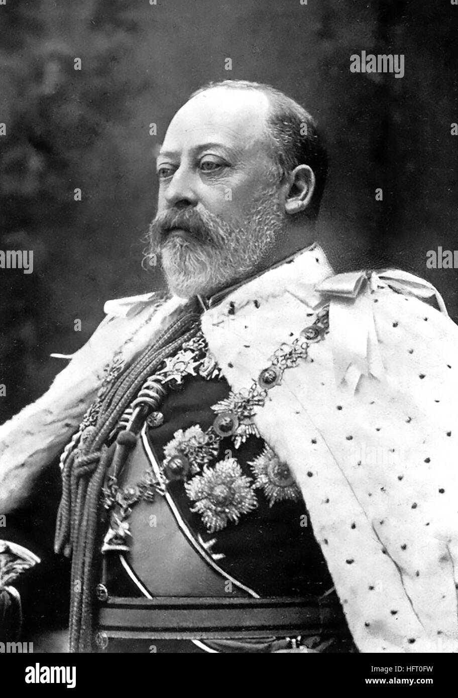 EDWARD VII (1841-1910) as King in 1902 Stock Photo - Alamy