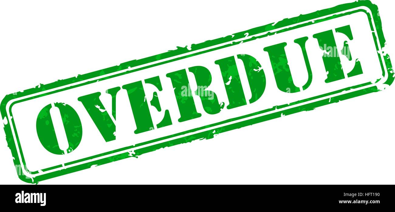 Overdue letter Stock Vector Images - Alamy