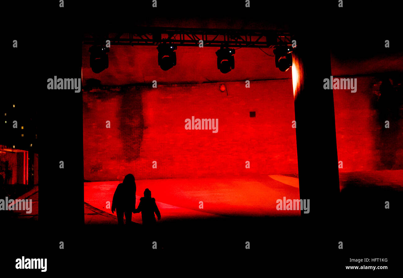 An art installation titled Embers by artist Jesse Kanda in the High ...