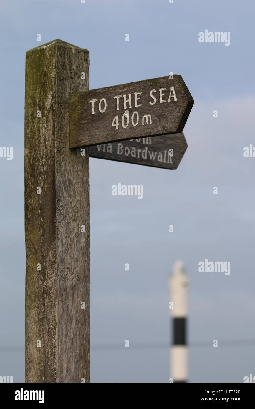 Sea sign hi-res stock photography and images - Alamy