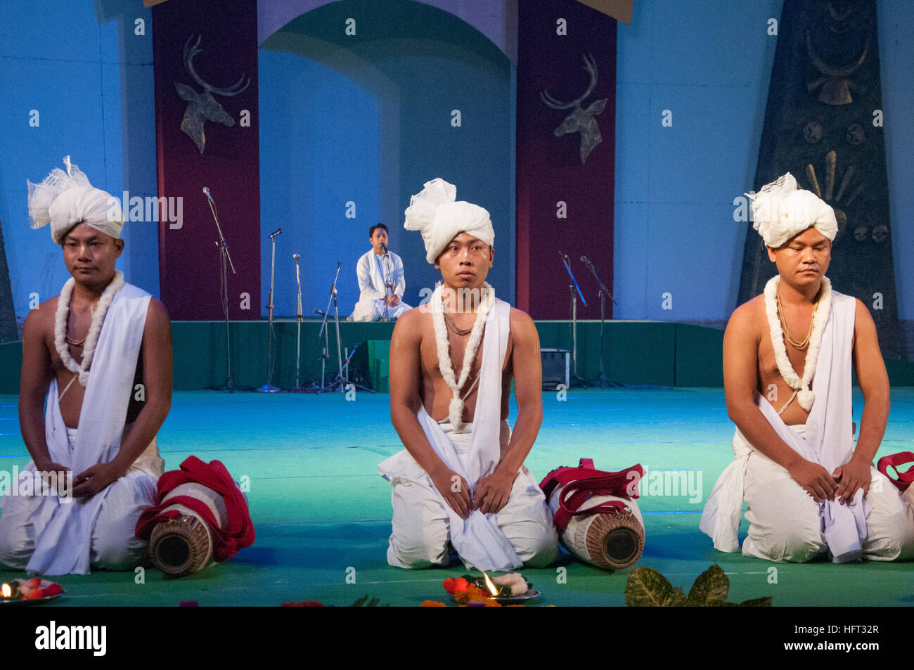 Male manipur tribal dancers perform hi-res stock photography and images ...