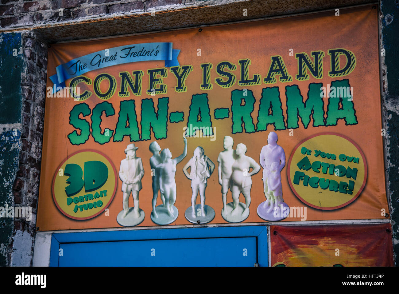 Signs boardwalk in coney hi-res stock photography and images - Alamy