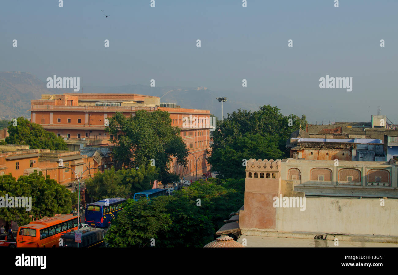 City landscape of Jaipur India buildings,architecture, at home ...