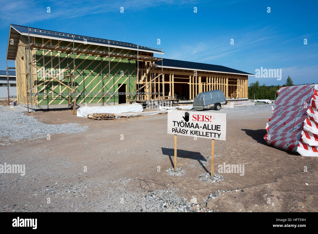 construction site, Finland Stock Photo - Alamy