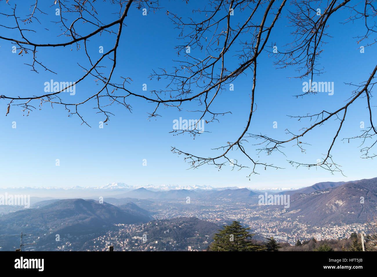 View Lake Como From Brunate High Resolution Stock Photography and ...