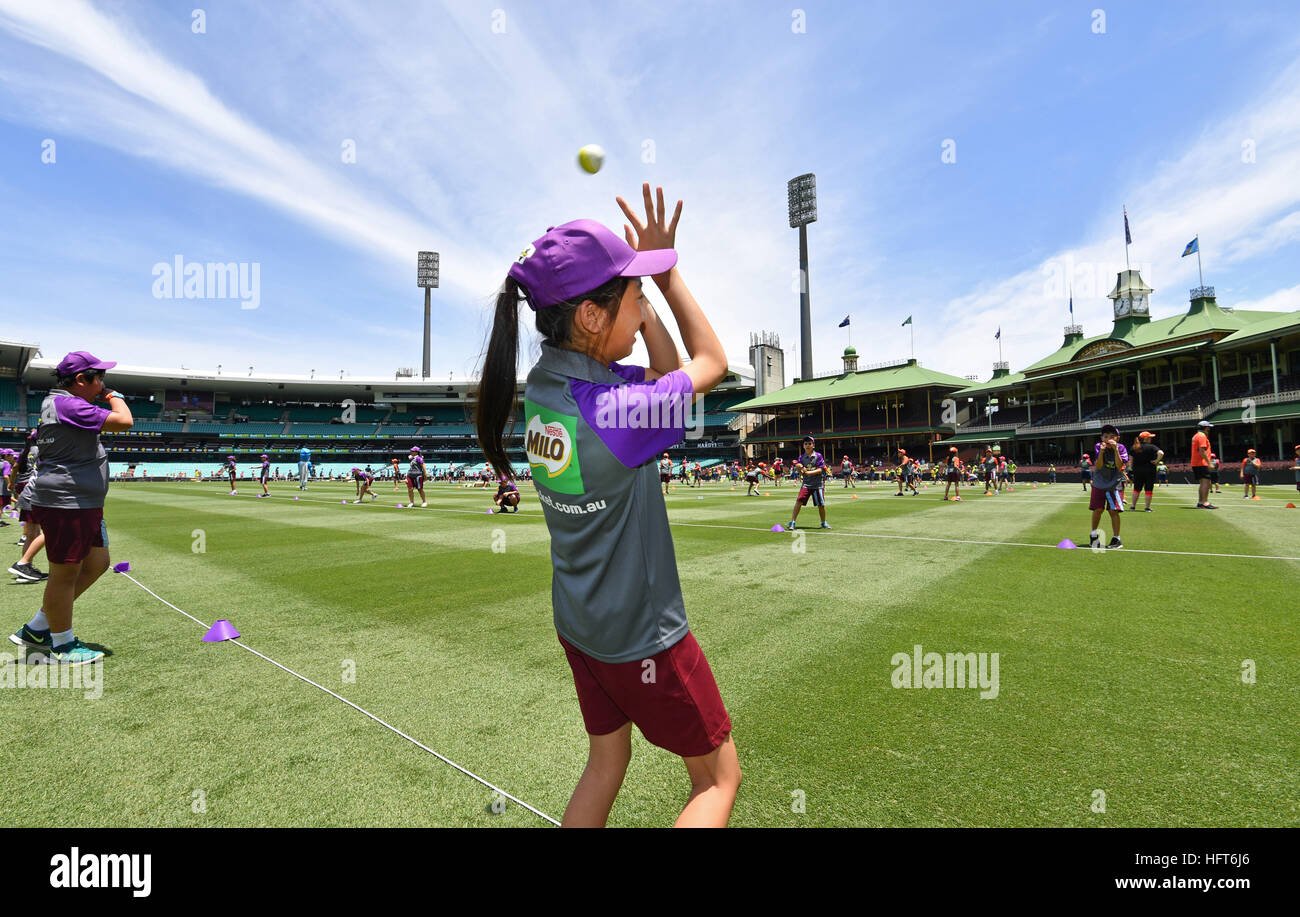 Guinness world record for cricket australia biggest cricket lesson scg ...