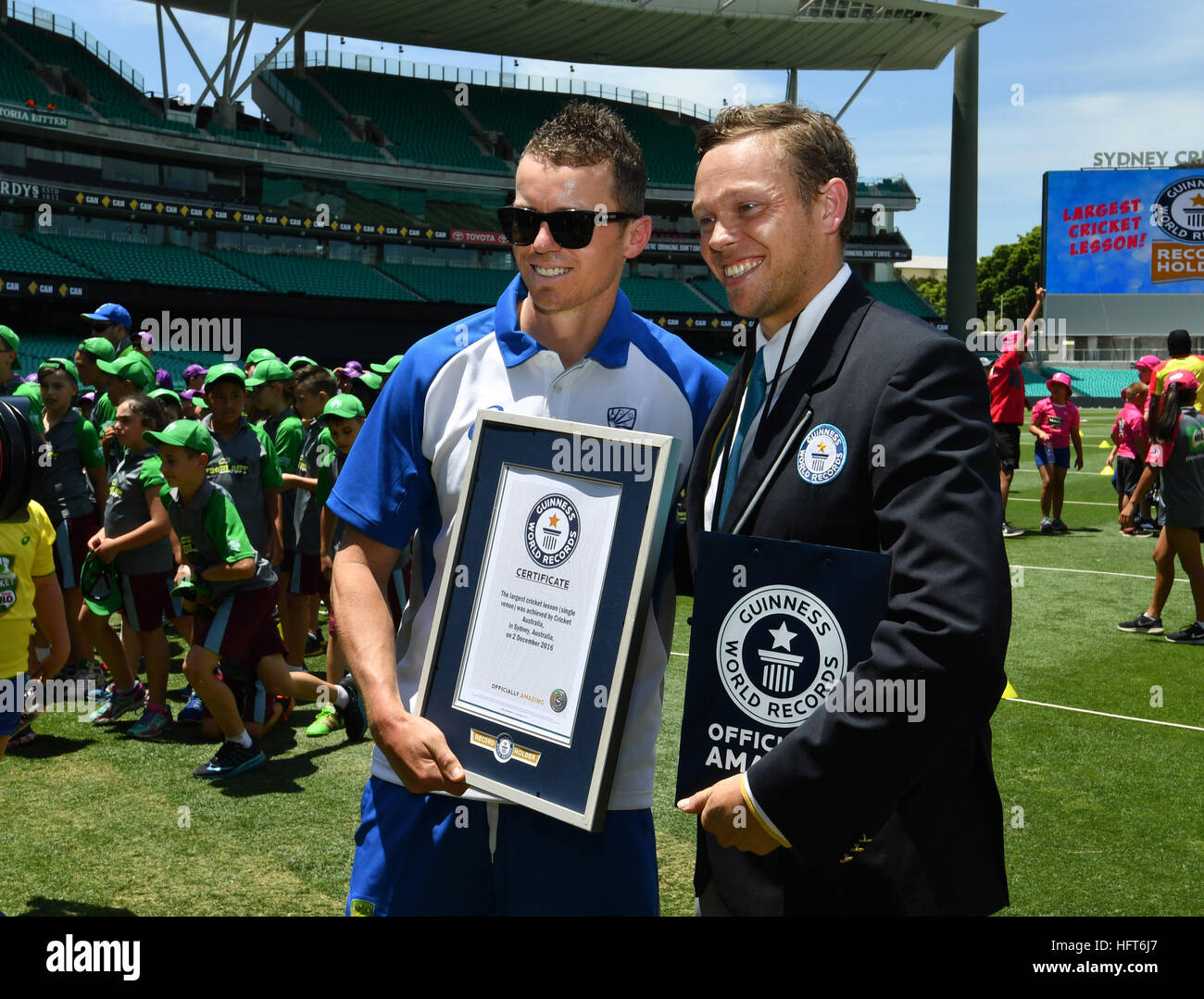 Cricket Australia claimed the Guinness World Record for the biggest ...