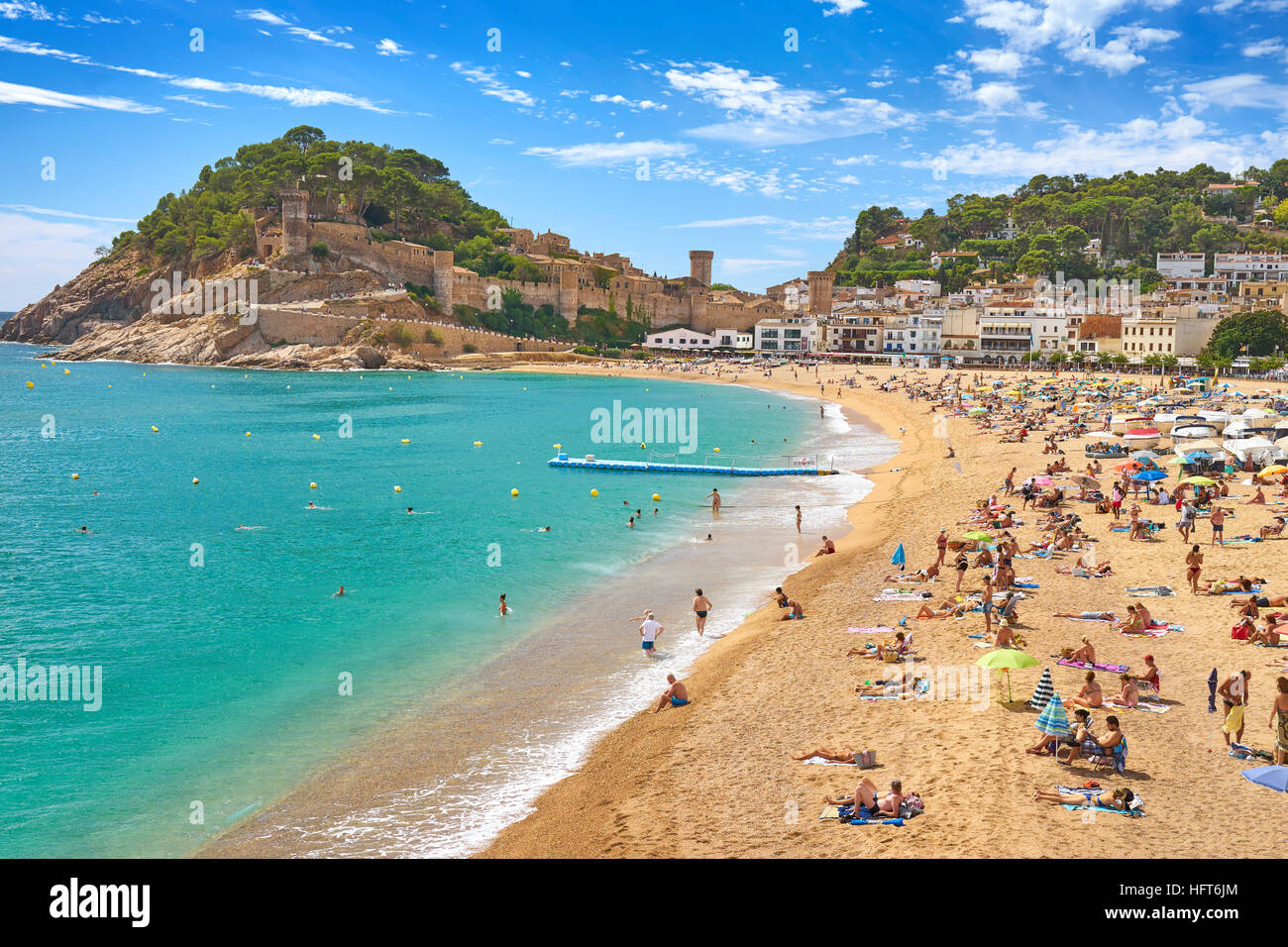 Tossa del mar spain hi-res stock photography and images - Alamy