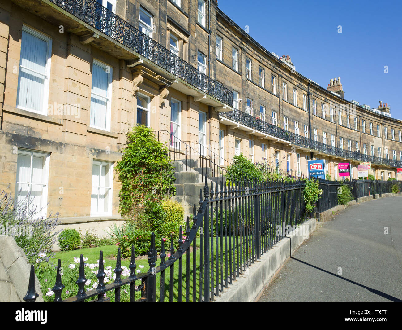 The Crescent Scarborough UK Georgian Style Terrace building starting ...