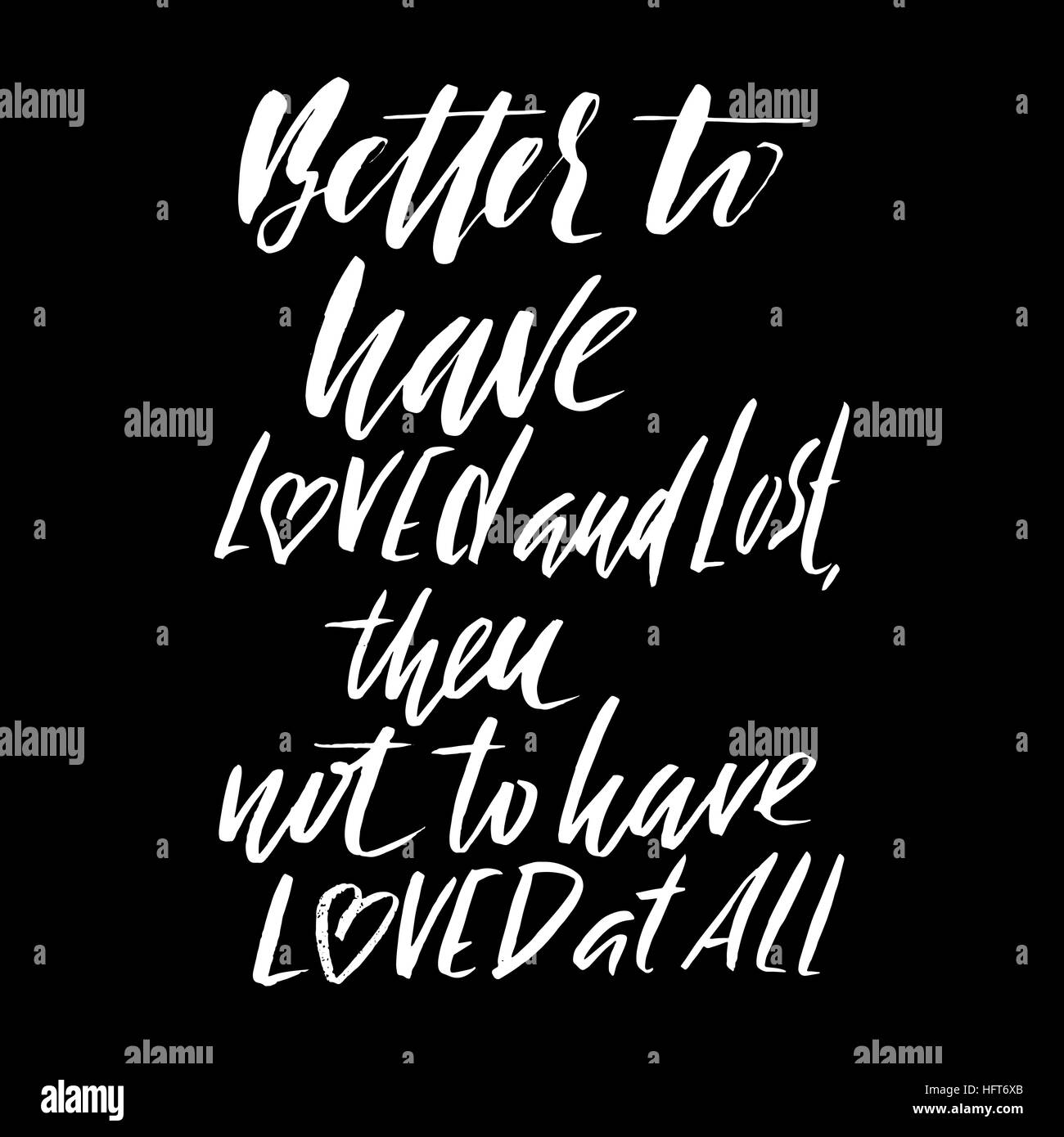 Hand Lettered Inspirational Quote Hand Brushed Ink Lettering Modern