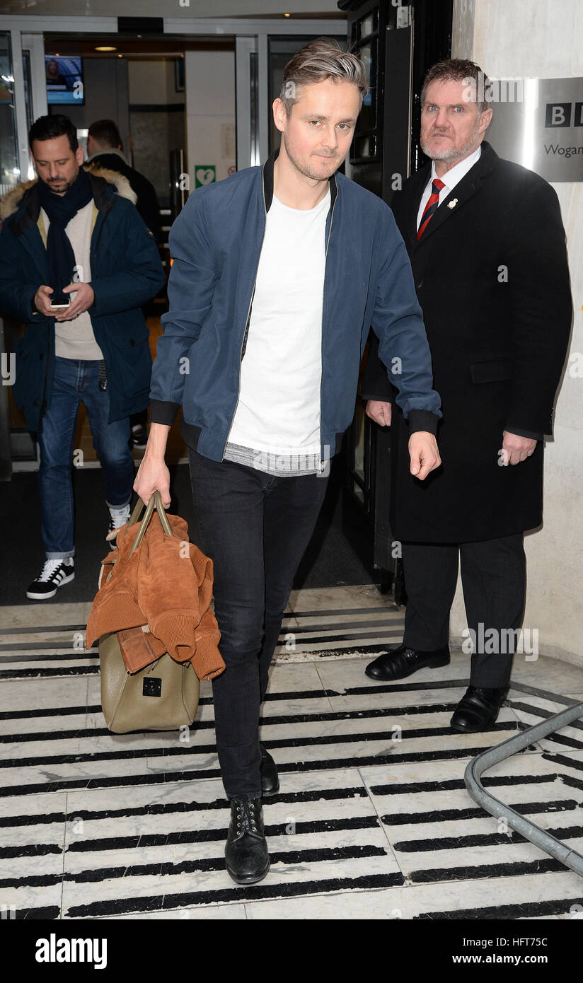 Tom Chaplin at BBC Radio 2 Featuring: Tom Chaplin Where: London, United ...
