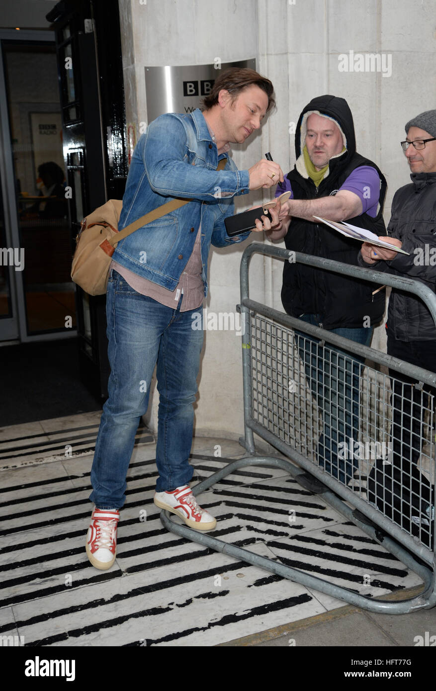 Jamie Oliver at BBC Radio 2 Featuring: Jamie Oliver Where: London ...