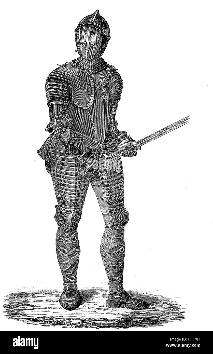 The armor of the Germans from the time of the 30 years war, Germany ...