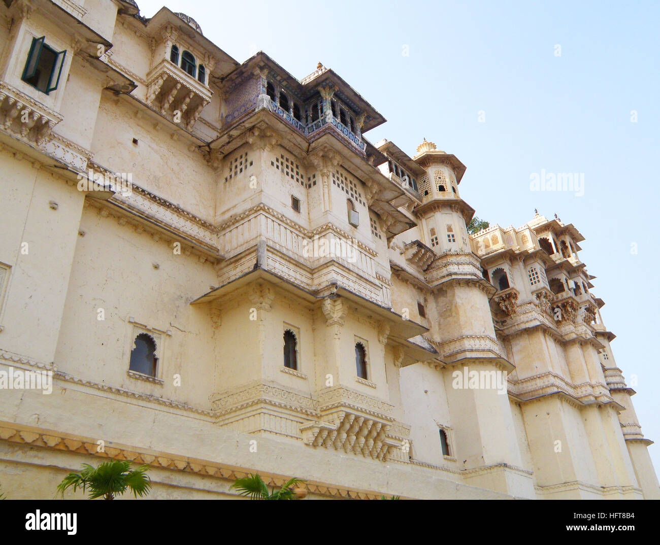 Beautiful City Palace of Udaipur, Rajasthan, India Stock Photo - Alamy