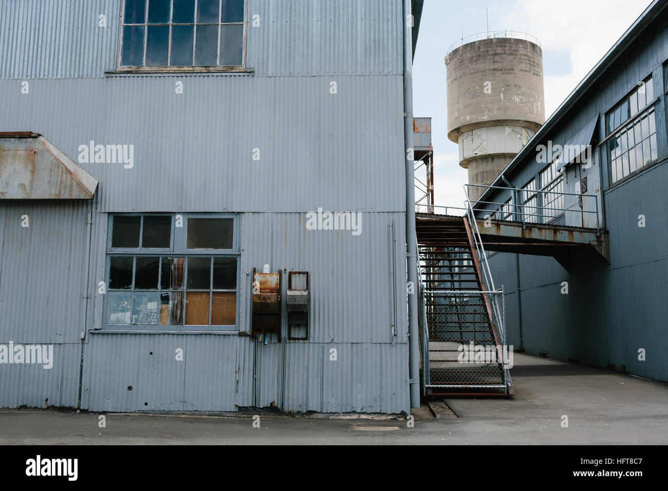 Factory buildings in the Ship Design Precinct of Cockatoo Island ...