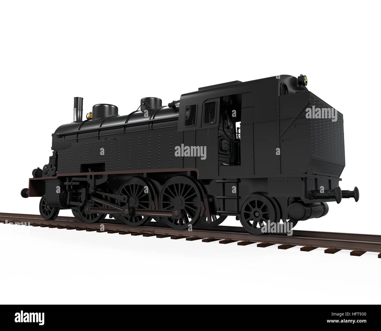 Steam Locomotive Train Stock Photo - Alamy