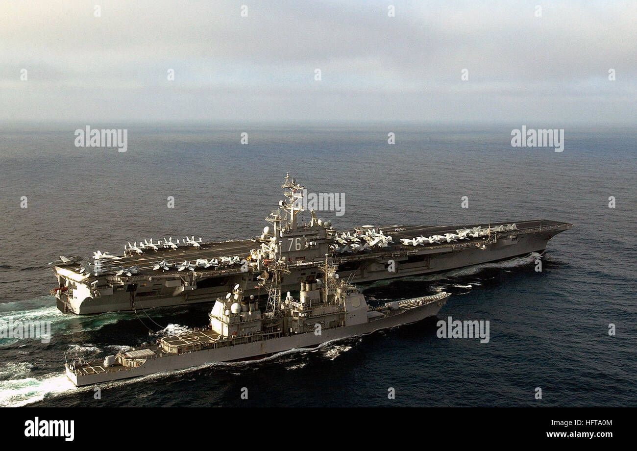 Starboard View Aircraft Carrier Uss High Resolution Stock Photography ...