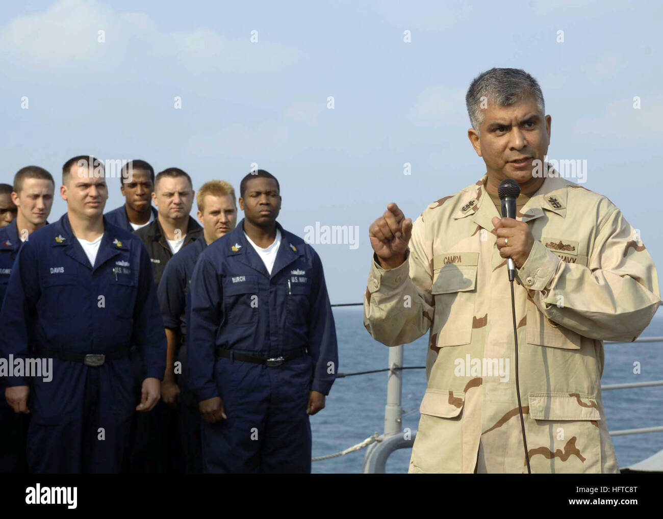 061221-N-5330L-255 Persian Gulf (Dec. 21, 2006) - Master Chief Petty ...