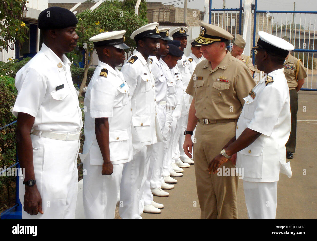 Ghana navy eastern naval command headquarters hi-res stock photography ...