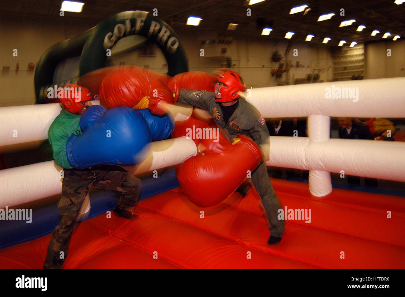 Inflatable boxing ring hi-res stock photography and images - Alamy