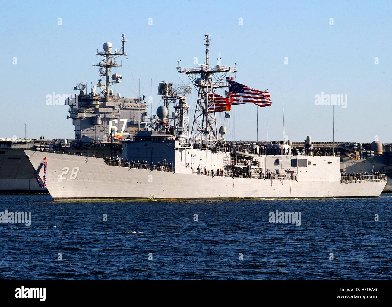 Uss boone ffg hi-res stock photography and images - Alamy