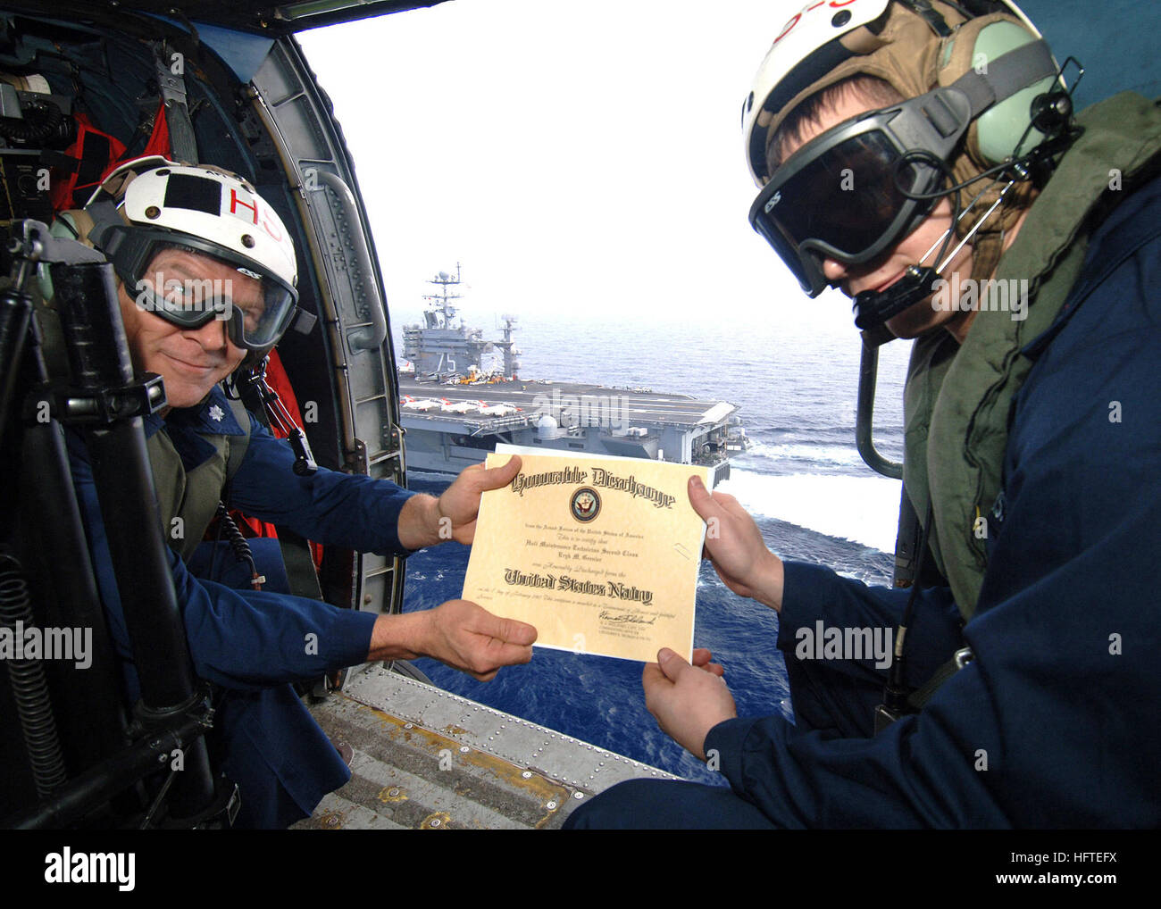 Honorable discharge certificate hi-res stock photography and images - Alamy