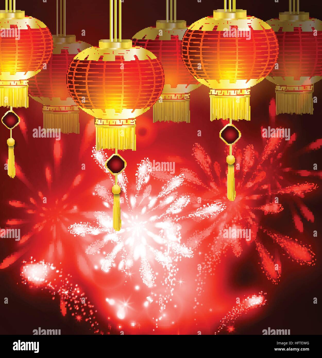 Vector Chinese New Year Paper Graphics Stock Vector Image & Art - Alamy