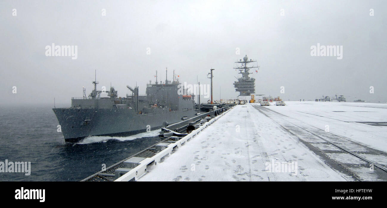 Military Sealift Command dry cargo/ammunition ship USS Lewis and Clark ...