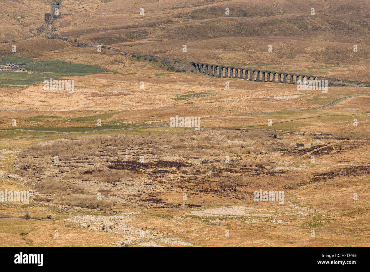 Chapel-le-Dale, Yorkshire, Ribble Head Viaduct Stock Photo - Alamy